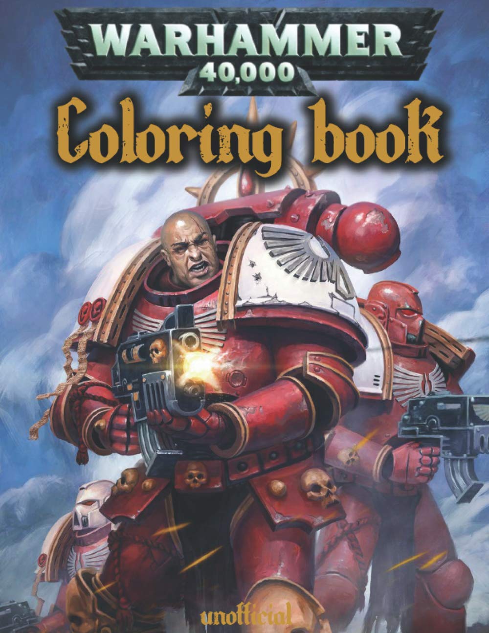 Buy WARHAMMER 40.000 Coloring book: 44 high quality coloring pages for ...