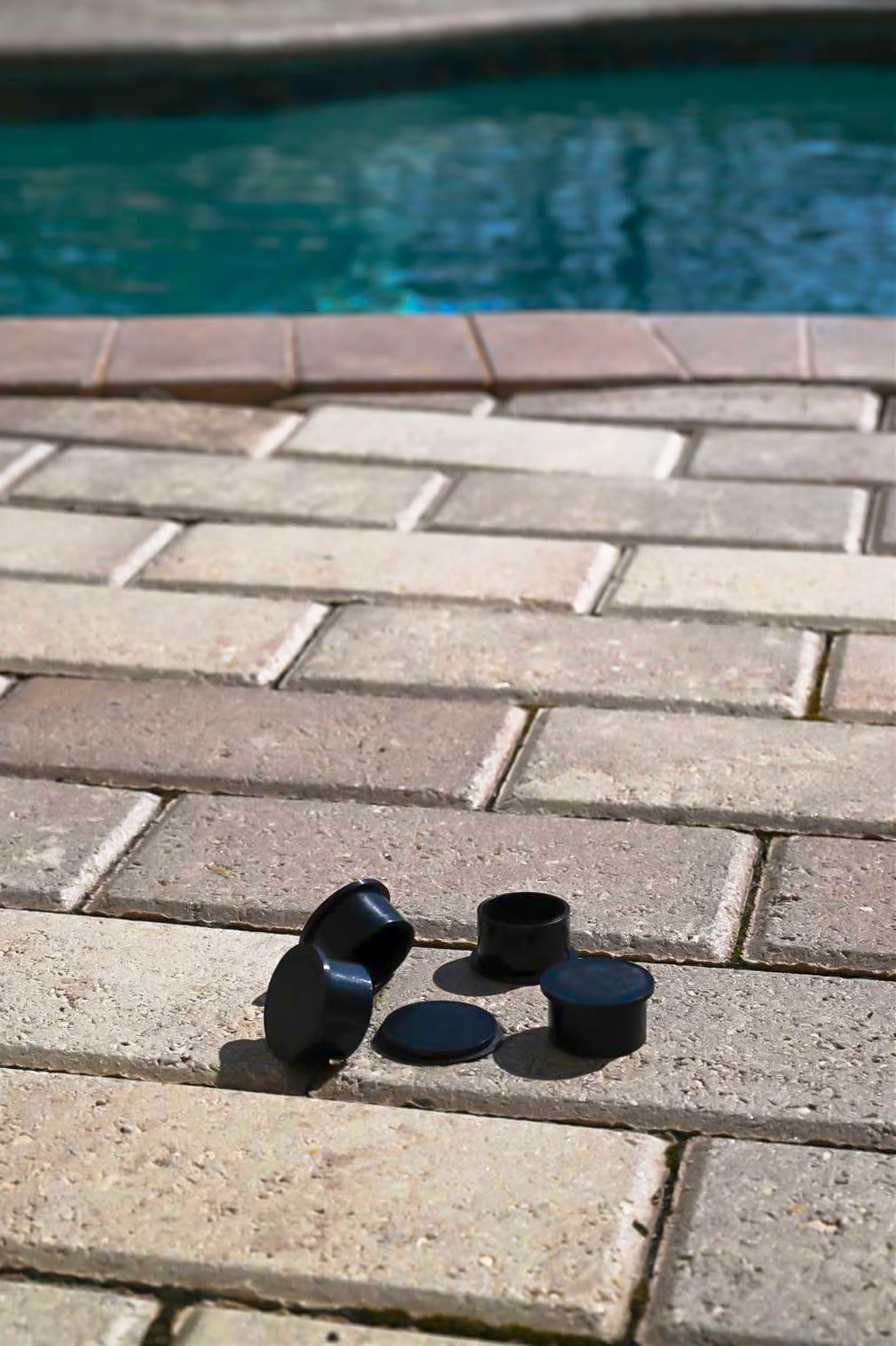 Snapklik.com : SummitLink Pool Fence Hole Plug Deck Patio Ground Cover Caps