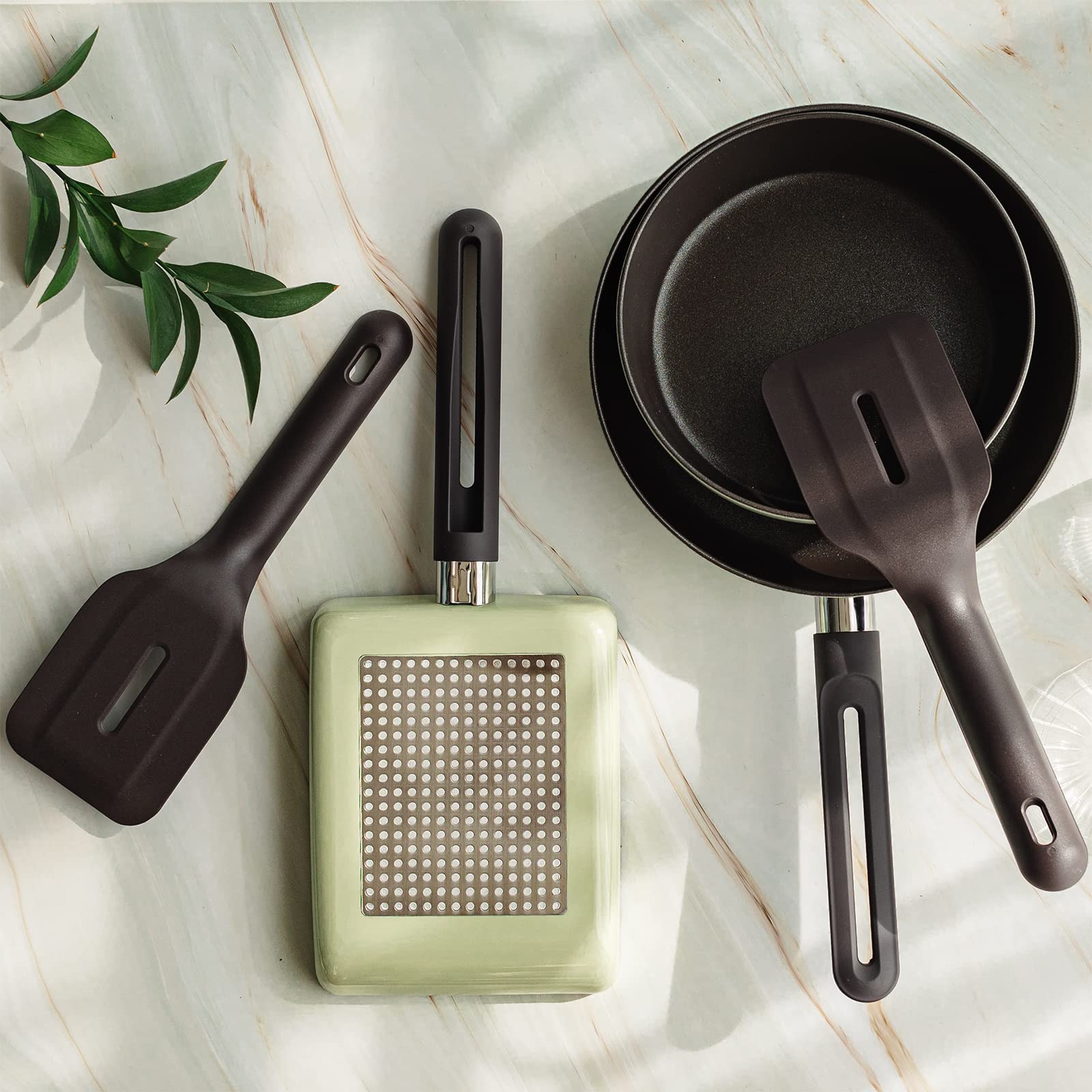 Dr.HOWS Neo Nonstick Coating Saute Pan 9.5 inch Peppermint Color ...