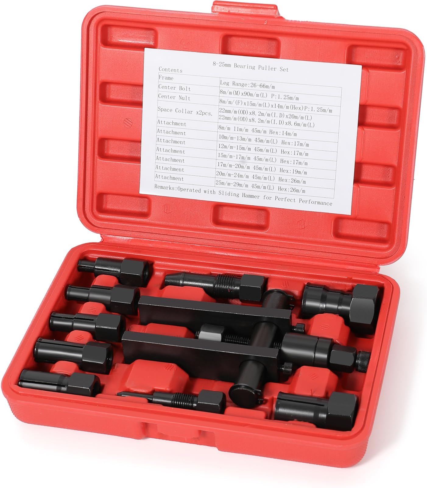 Amazon.com: dirnatel Bearing Puller Motorcycle Blind Hole Bearing ...