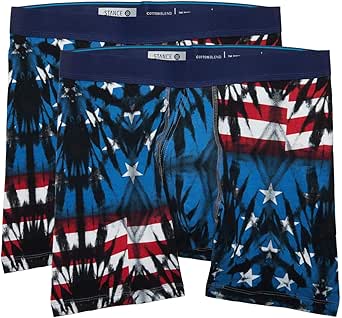 Stance Banner Boxer Brief 2-Pack Blue SM (28"-30" Waist) at Amazon Men ...