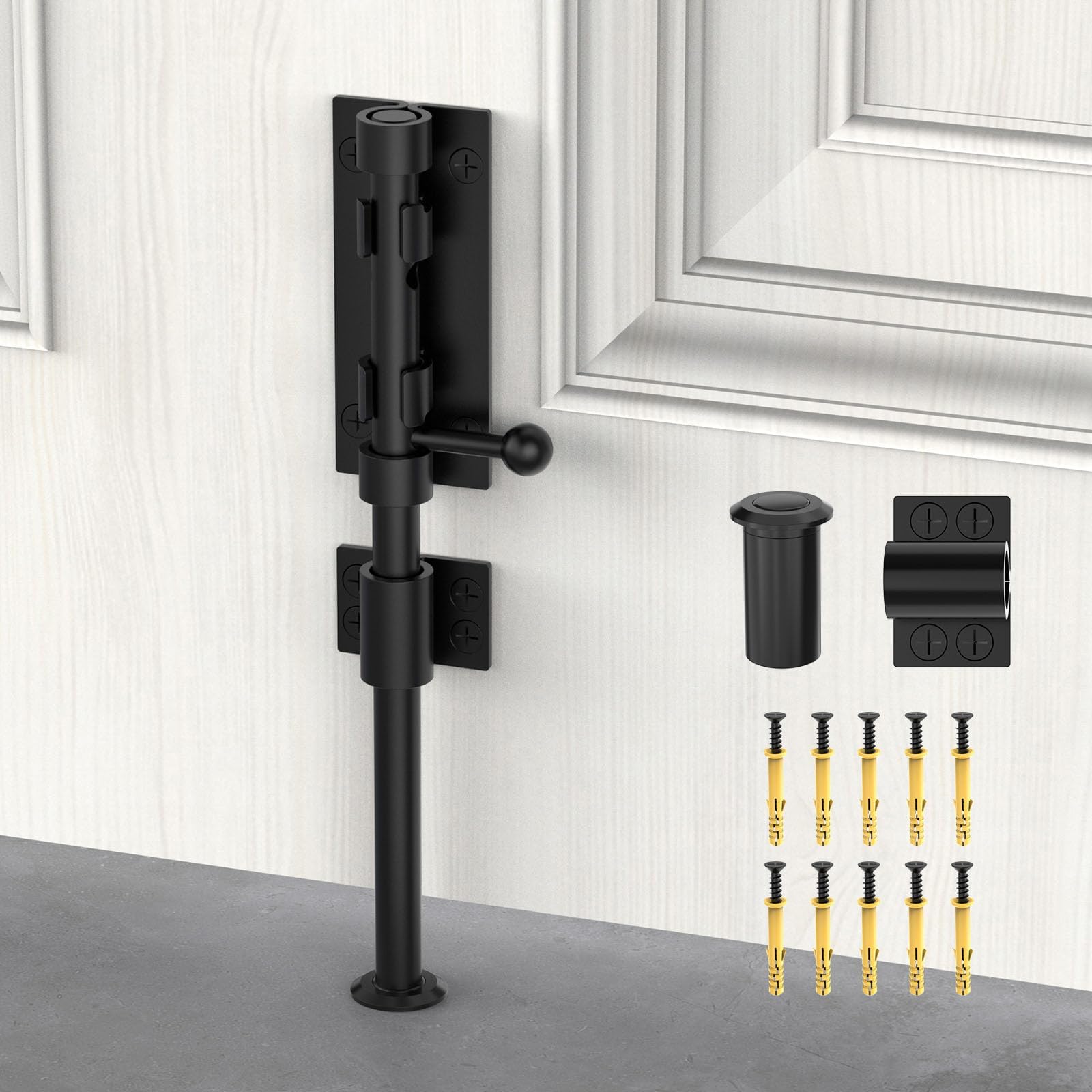 Amazon.com: Barrel Bolt Latch, Sliding Bolt Gate Lock Door Latches ...