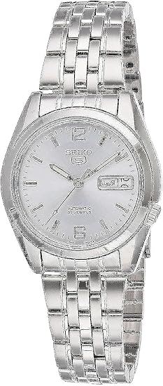 Seiko Men's SNK385K Automatic Stainless Steel Watch, Blue, casual ...