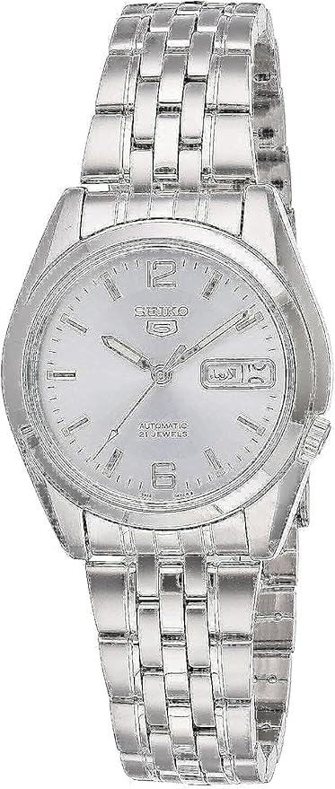 Seiko Men's SNK385K Automatic Stainless Steel Watch, Blue, casual ...