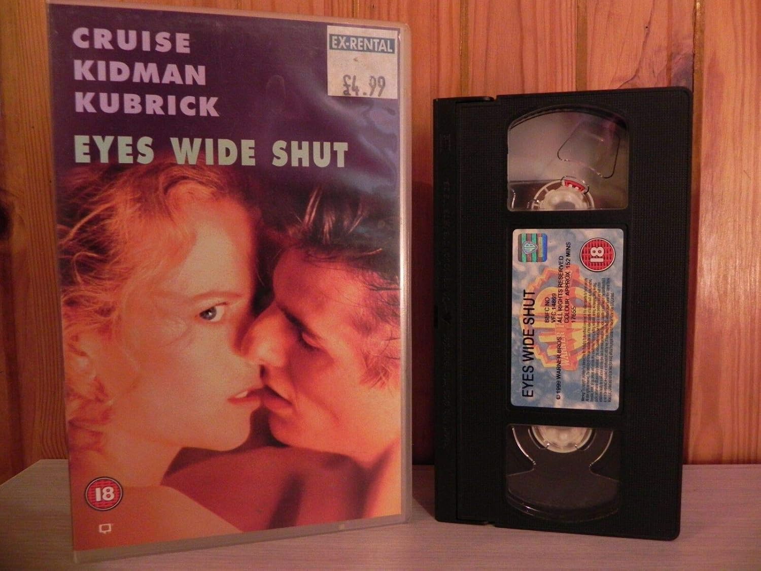 Eyes Wide Shut [VHS/PAL] : Tom Cruise, Nicole Kidman, Sydney Pollack ...