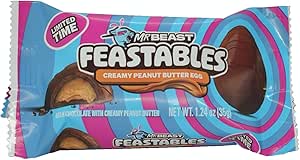 MR BEAST Feastables Peanut Butter Egg 35g – Limited Edition – Smooth ...