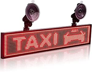 Amazon.com: Leadleds 20 Inches Programmable LED Sign, Ultra-thin Bright ...