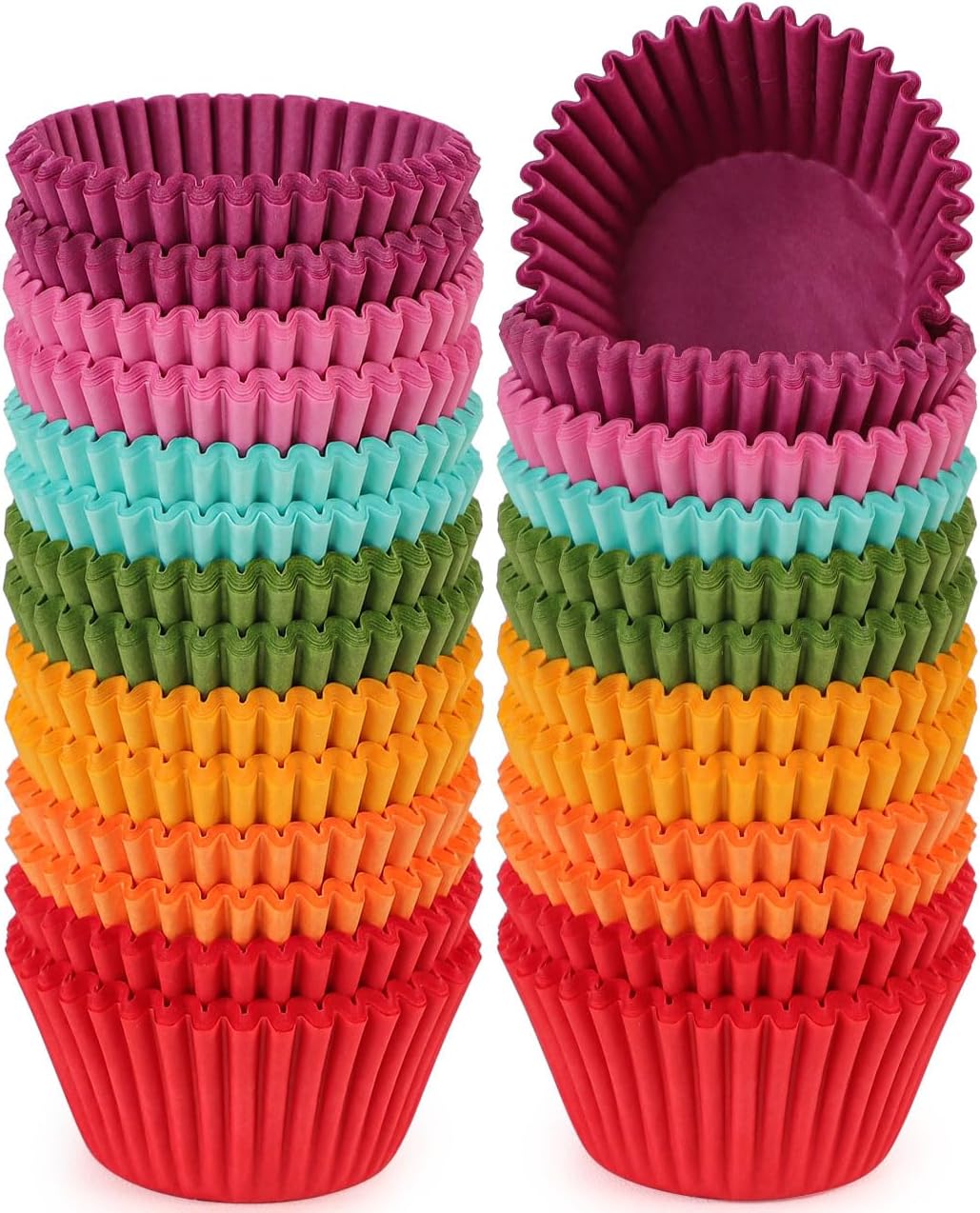 Amazon.com: Babycakes Mini Cupcake Liners, Pastel: Kitchen Tool Sets ...