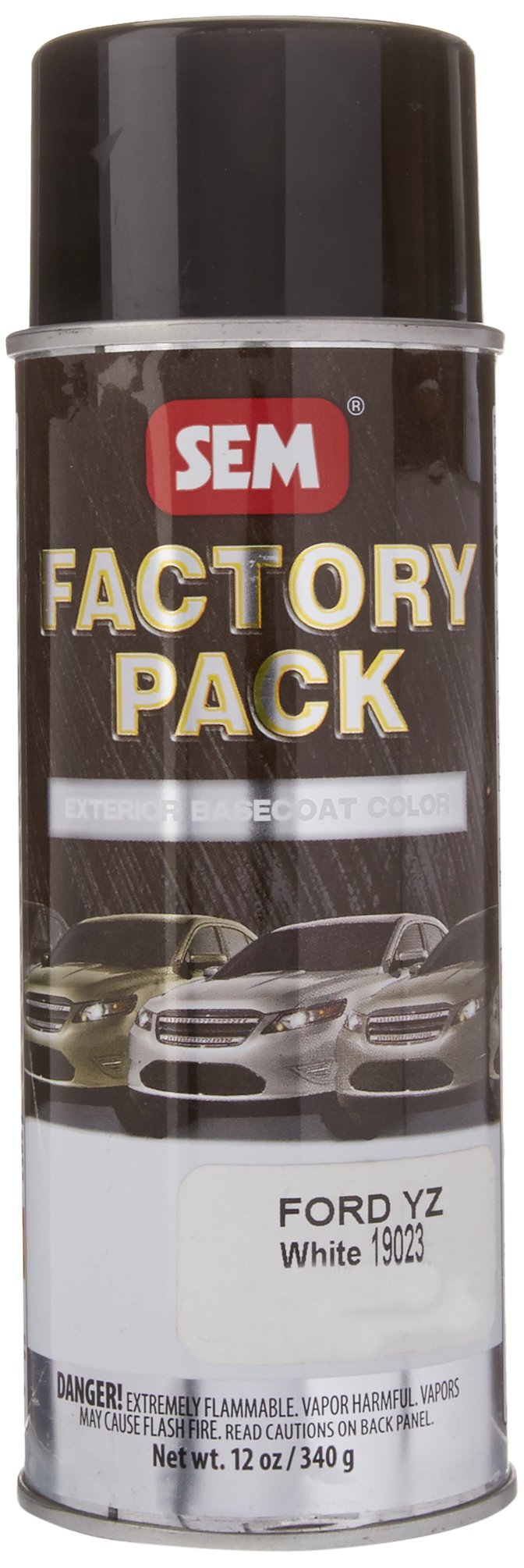 Amazon.com: SEM 19023 White Factory Pack Aerosol - 12 oz : Automotive