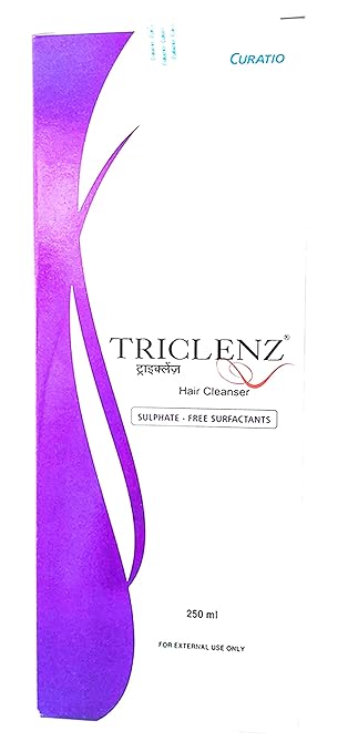 Amazon.com: Curatio Triclenz Hair Cleanser (250 ml) - Unscented, Red ...
