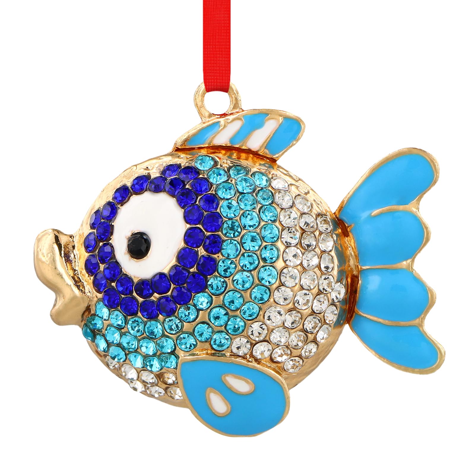 Amazon.com: SICOHOME Tropical Fish Christmas Tree Ornament - Coastal ...