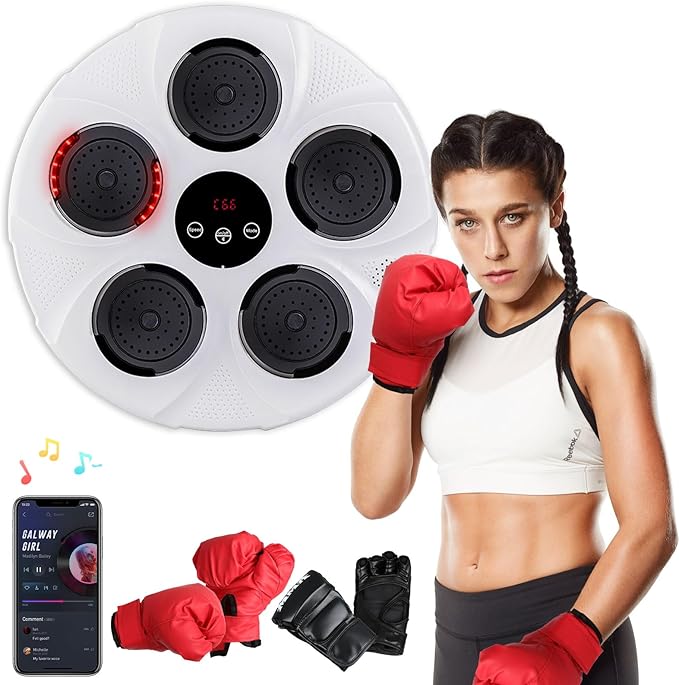 Amazon.com : GCCSJ Music Boxing Machine Home Wall Mounted Electronic ...