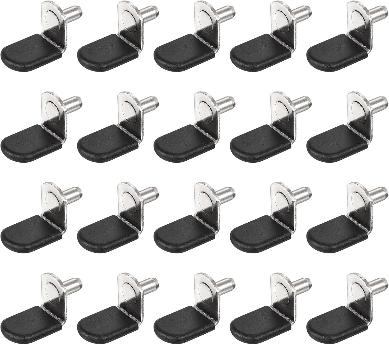 Amazon.com: uxcell Shelf Support Pegs, 50pcs 5mm(1/5") L-Shaped Support ...