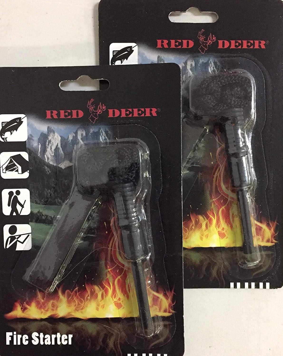 Amazon.com: Red Deer Fire Starter, 2 Pack : Sports & Outdoors