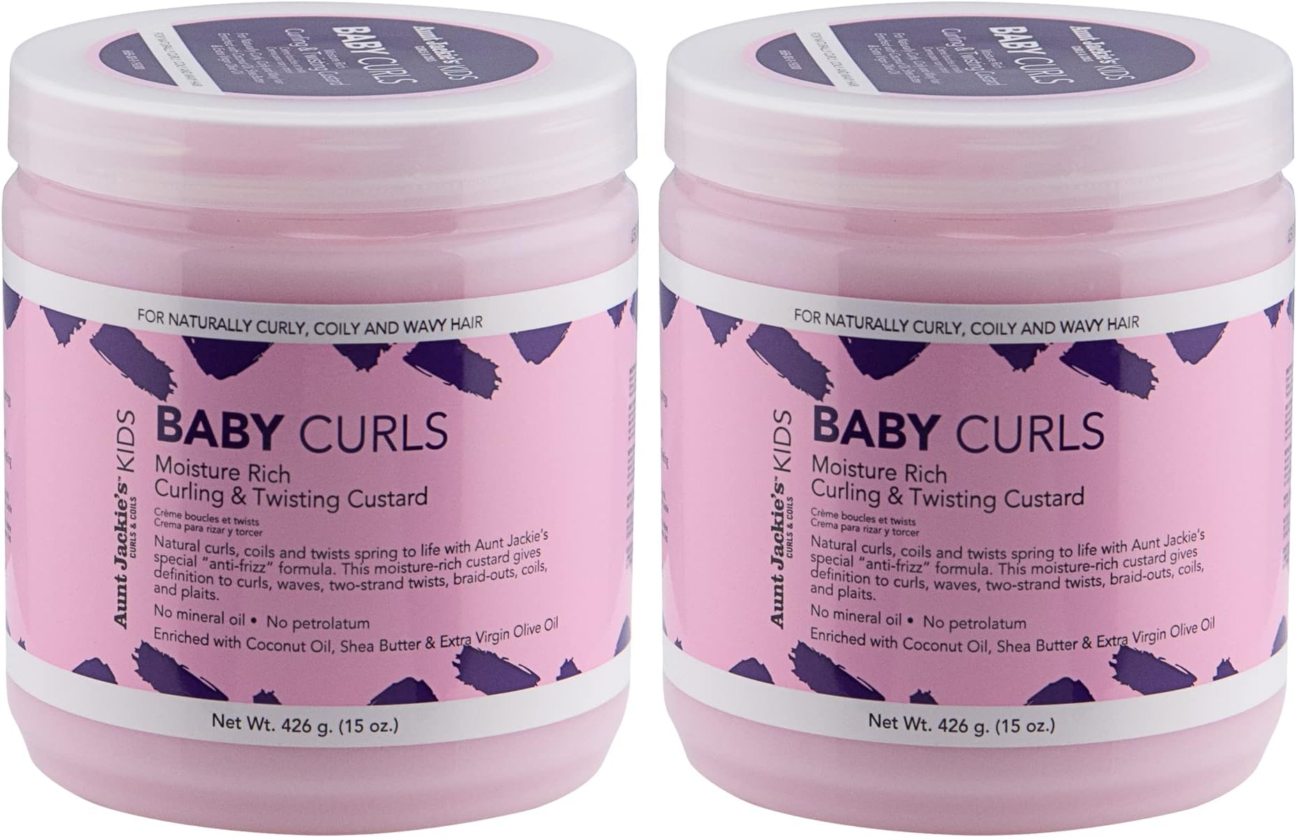 Amazon.com : Aunt Jackie's Kids Baby Curls, Moisture Rich Curling and ...
