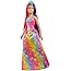 Amazon.com: Barbie Doll, Rainbow Princess Look with Extra Long Purple ...