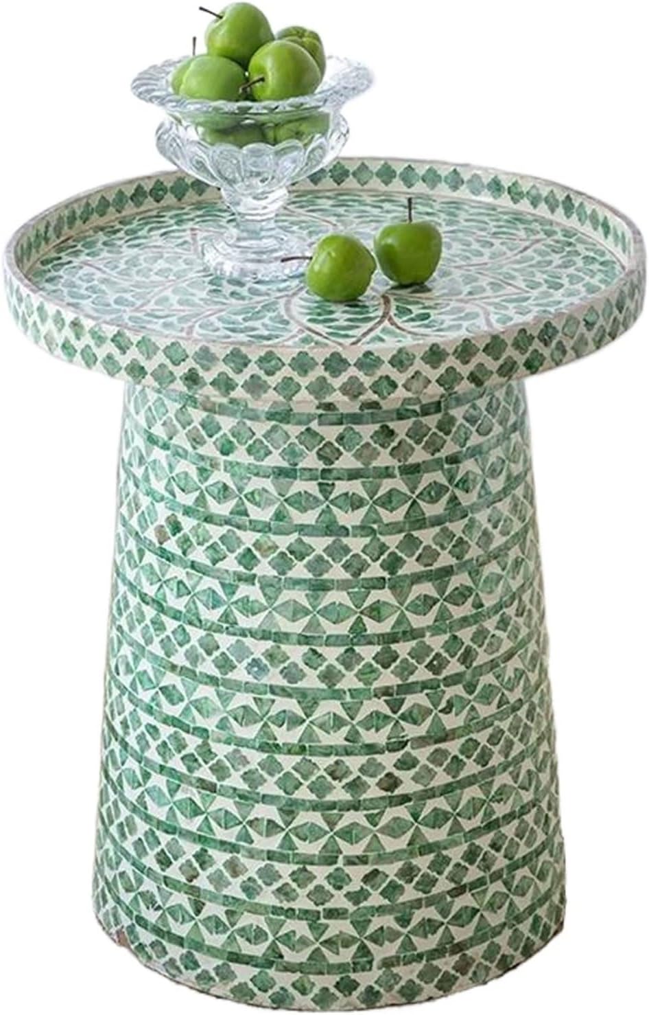 Amazon.com: WYYDHGB End Tables Round Side Table End Table,20x22.8 inch ...