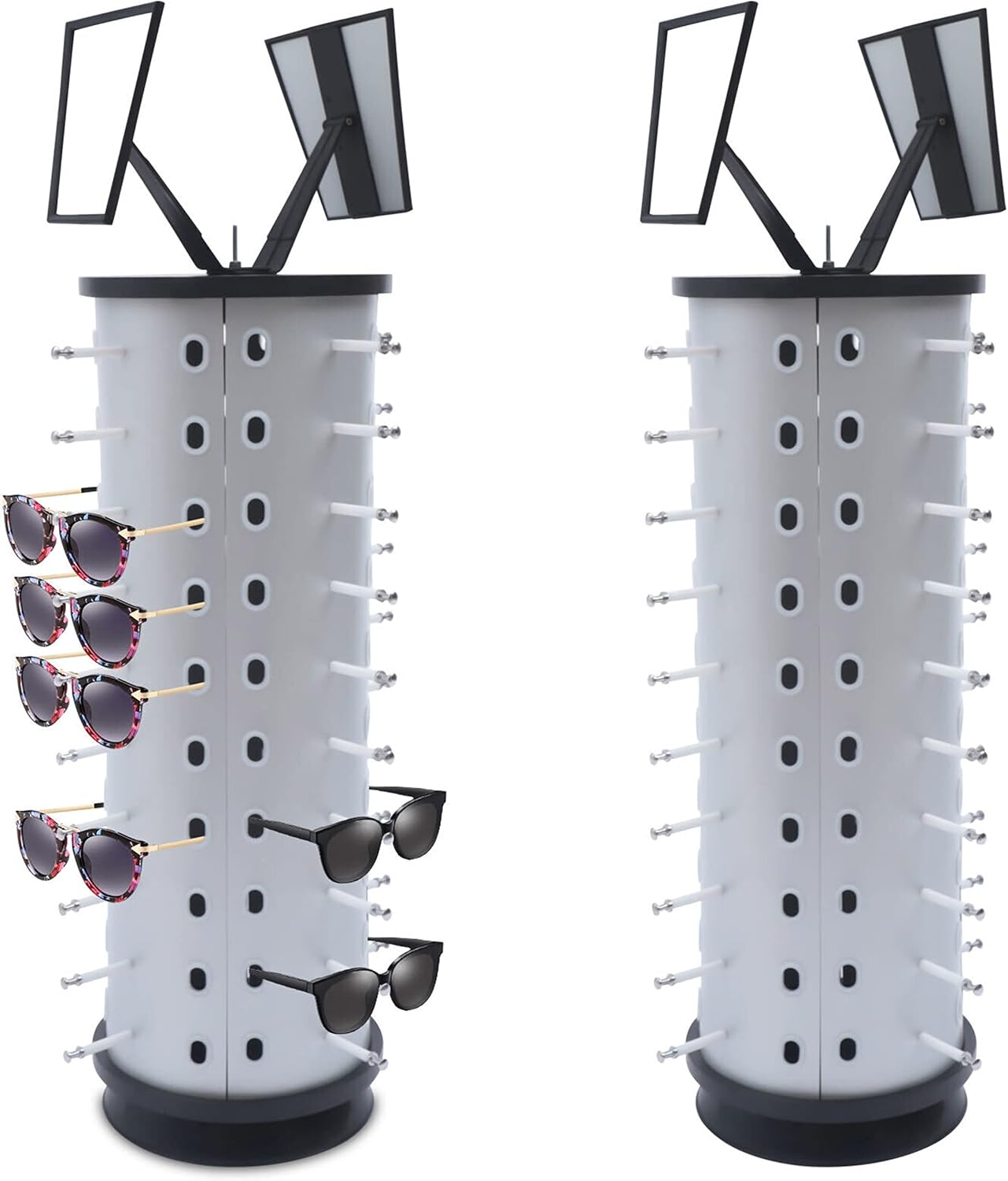 Amazon.com: Rotating Eyewear Display Rack Sunglass Display Stand ...