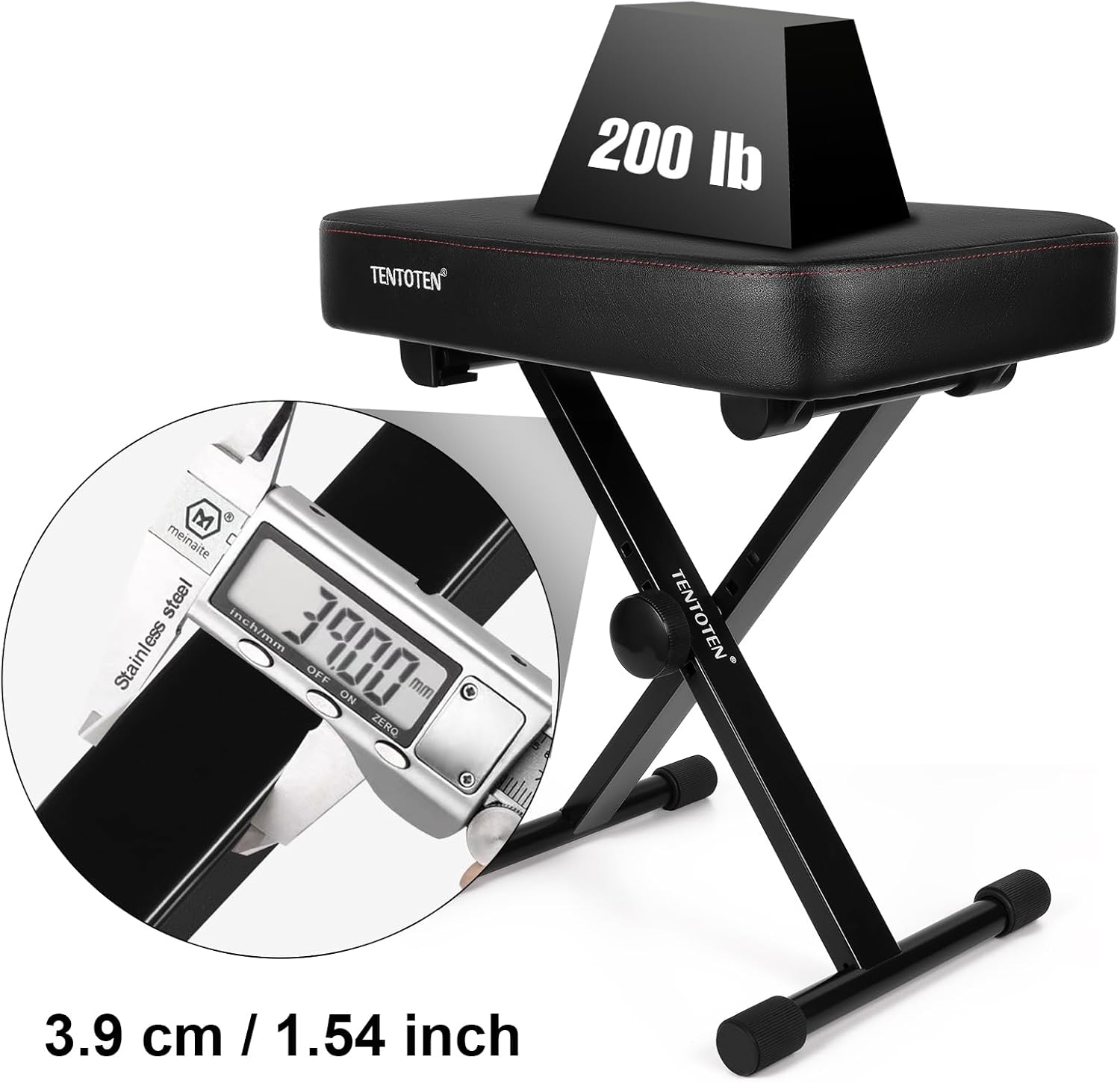 TENTOTEN Piano Bench Folding Piano Stool, Philippines | Ubuy