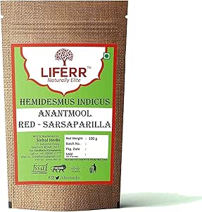 Amazon.com: PUB LIFERR Anantmool Nannari Root | Red Sarival ...