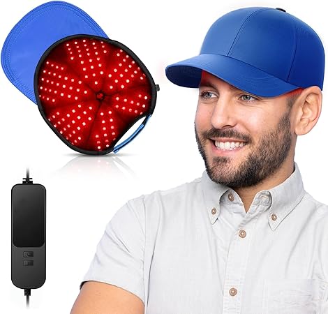 Amazon.com: Red Light Hair Growth Cap, Red Light Therapy for Head, Red ...