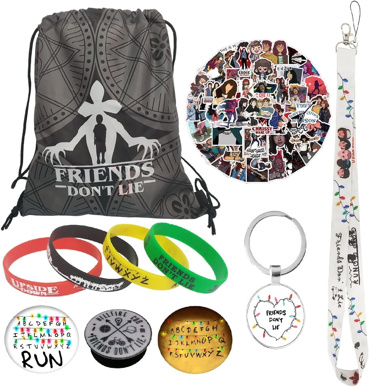 Amazon.com: TILORI womens Stranger Merchandise Stuff Gift Set ...