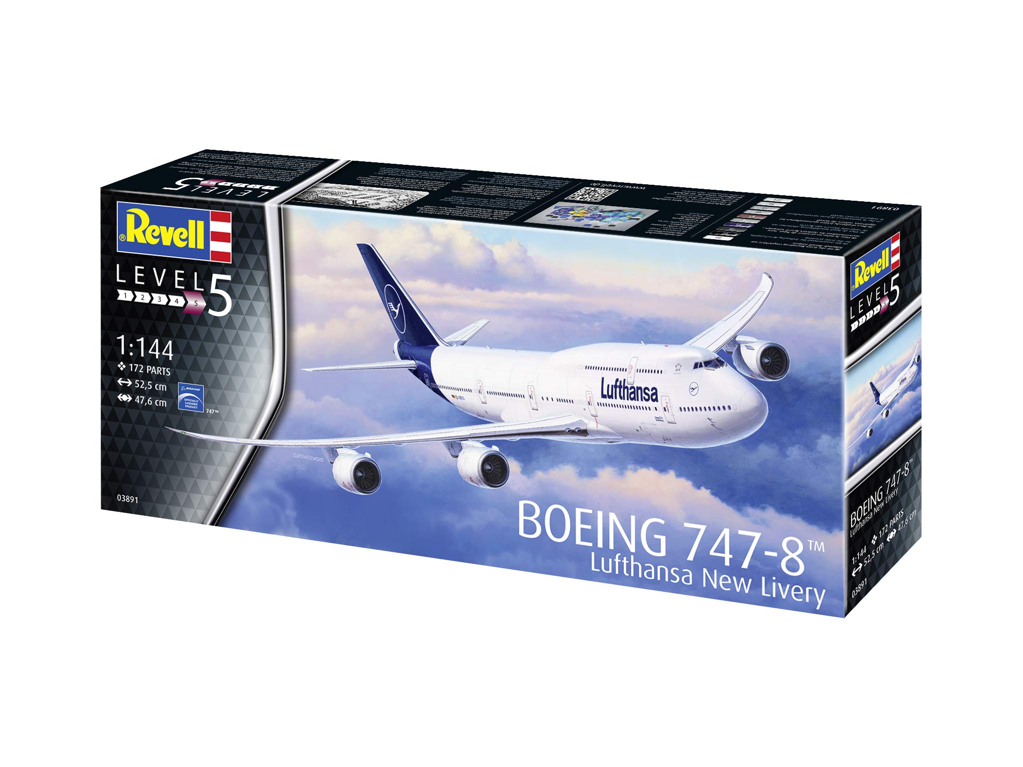 Revell 03891, Boeing 747-8 Lu...B07DFS286Y | Encarguelo.com