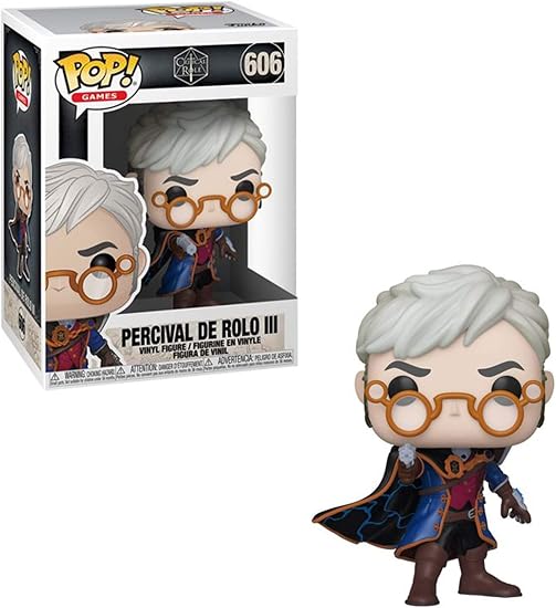 Amazon.com: Funko Pop! Games: Vox Machina - Percival de Rolo ...