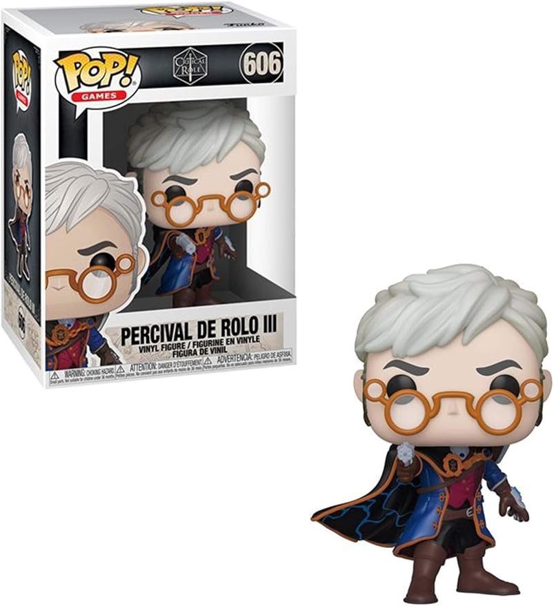 Amazon.com: Funko Pop! Games: Vox Machina - Percival de Rolo ...