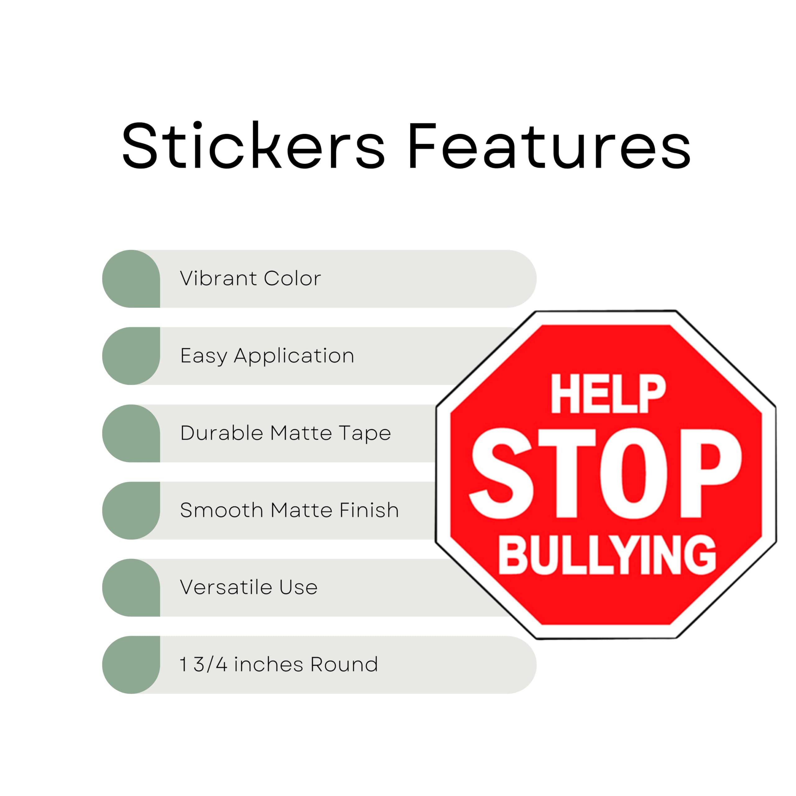 Stop Bullying Stop Sign