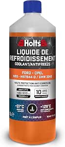 Holts HAFR0009B Antifreeze Coolant for Car Ford Vaux Opel, WSS-M97B44-D ...
