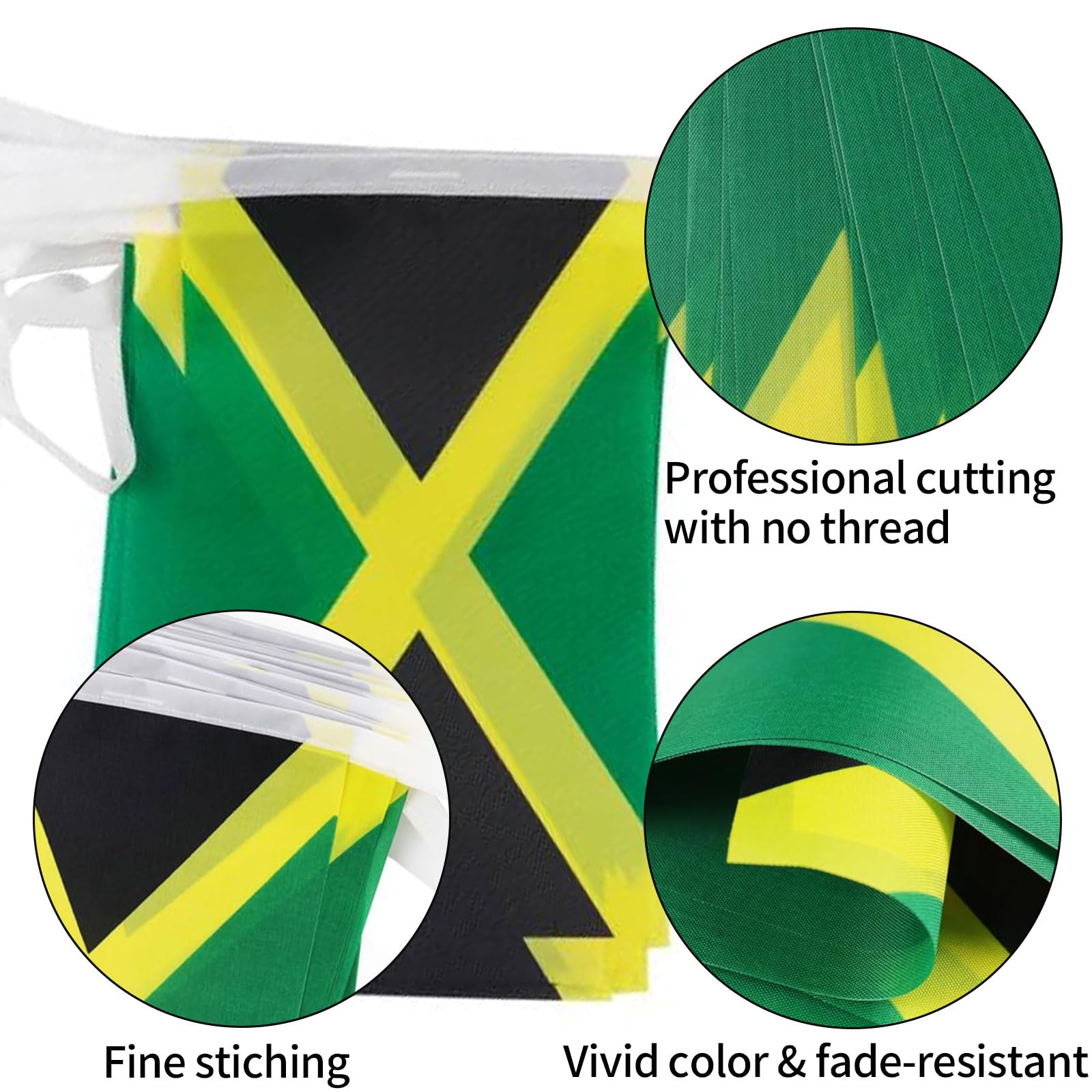 Snapklik.com : Jamaica Flag Jamaican Flag, Small String Jamaica Flags ...