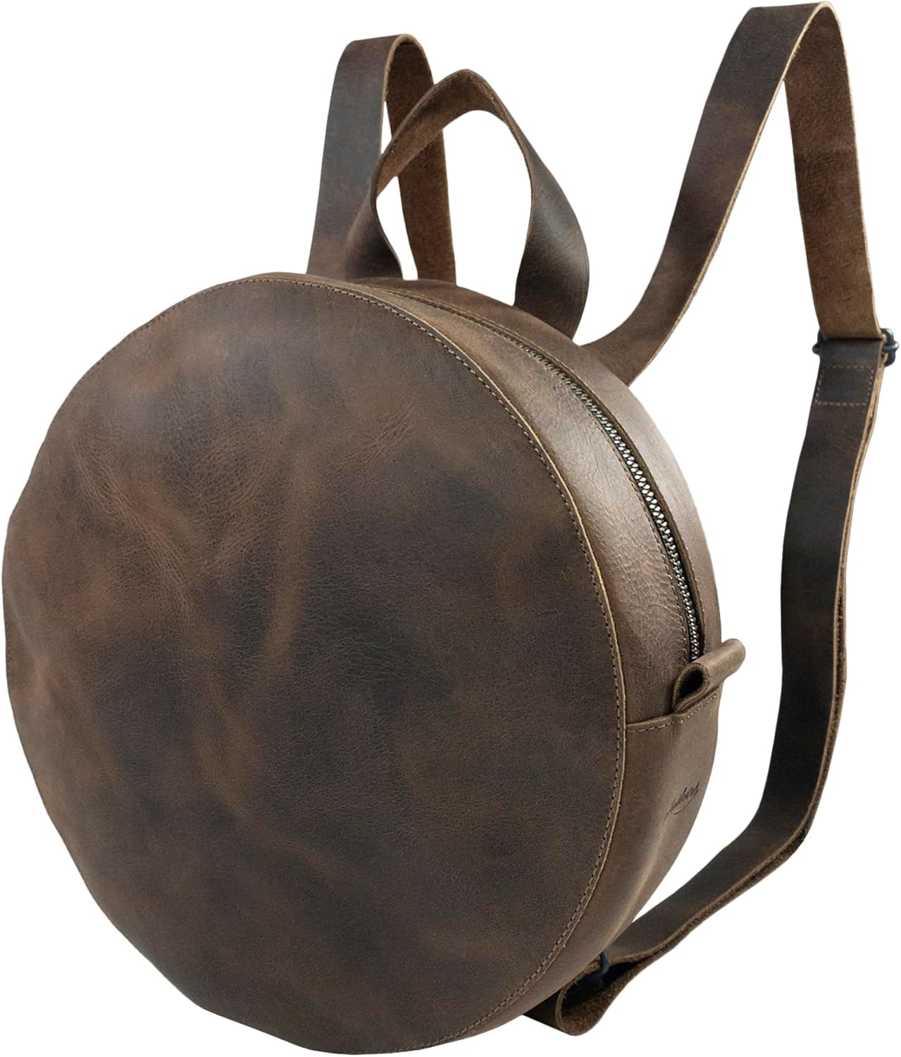 Amazon.com: Heather's, Circular Backpack with Adjustable Straps, Travel ...