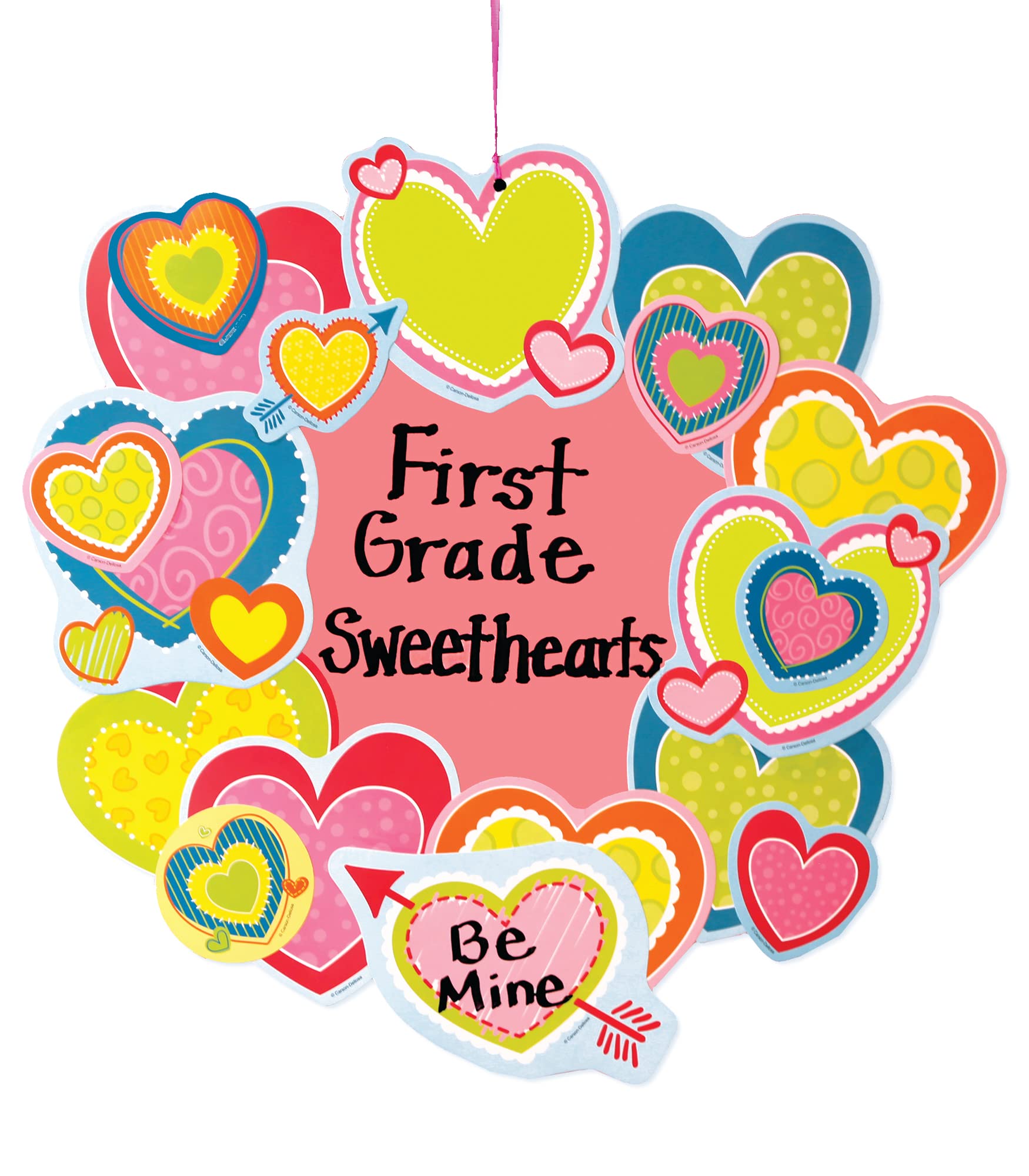 Snapklik.com : Carson Dellosa 36-Piece Valentines Day Decorations ...