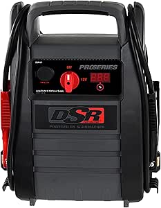 Schumacher DSR116 DSR Pro Series 12V Jump Starter with Inverter ...