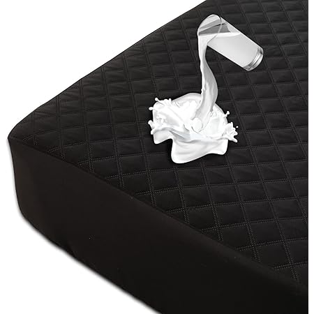 Amazon.com: Mecerock Twin Mattress Protector Waterproof, Quilted Fitted ...