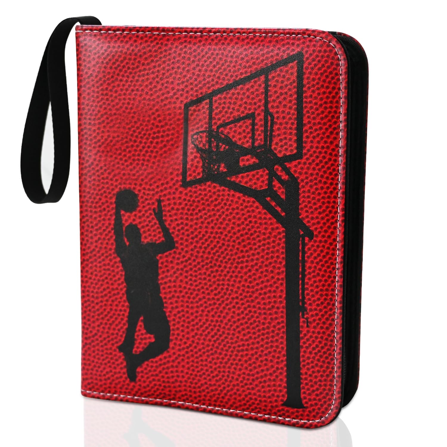 Card Binder 400-Card Trading - 4 Pocket Album With Zipper & Carry Strap ...