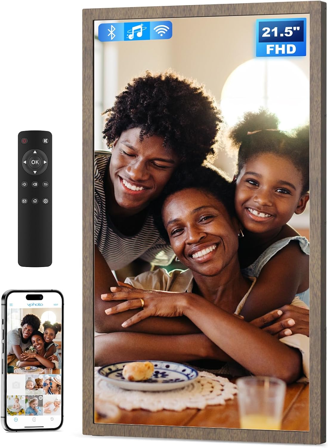 Amazon.com : Arktronic 21.5 Inch Touchscreen Large Digital Picture ...