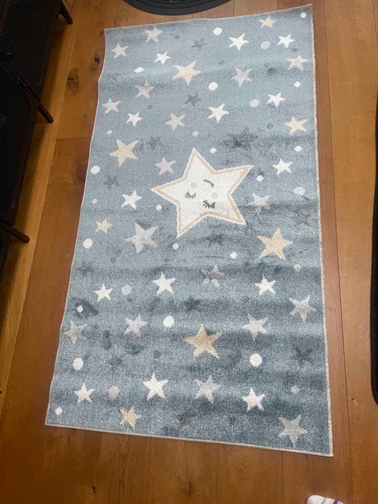 Surya Star Kids Rug - Stars and Nighttime Design Childrens Rugs for ...