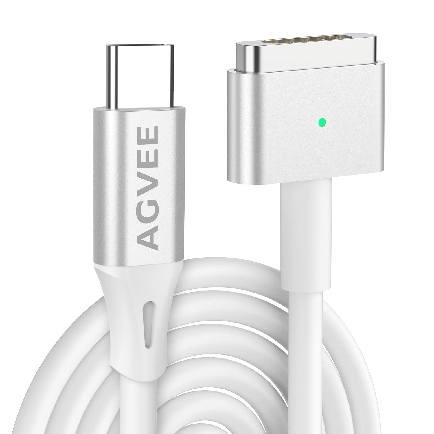 Amazon.com: AGVEE 10ft USB-C to Magnetic T-Tip Cable, Type-C PD 85W ...