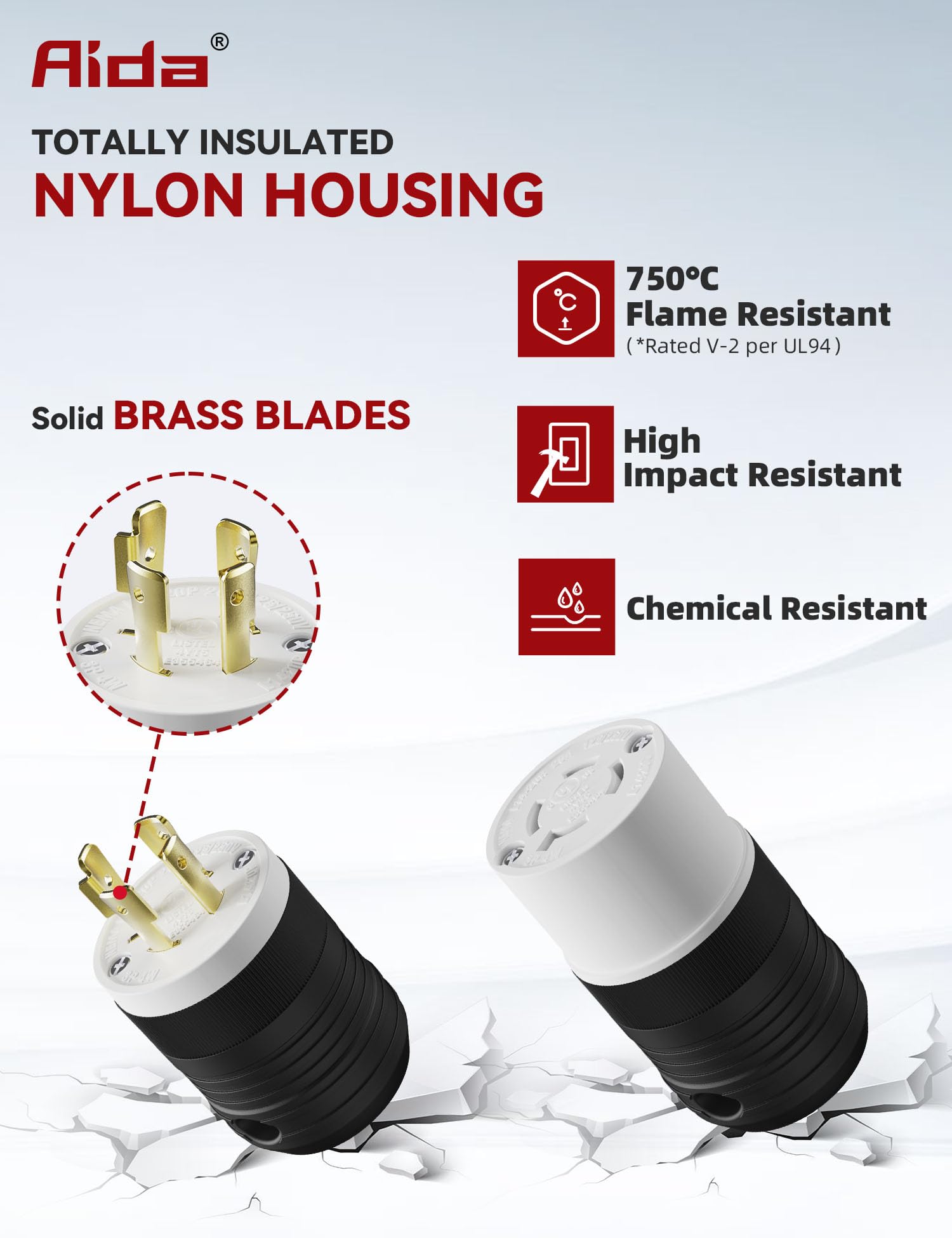 Snapklik.com : NEMA L14-20P & NEMA L14-20R Locking Plug And Connector ...