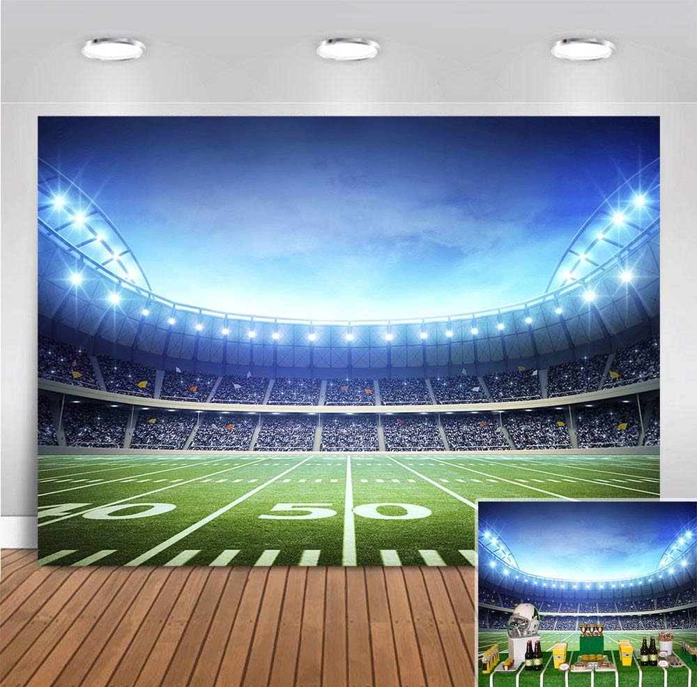 Amazon.com : 7x5ft Football Stadium Photography Backdrop with Bowl ...