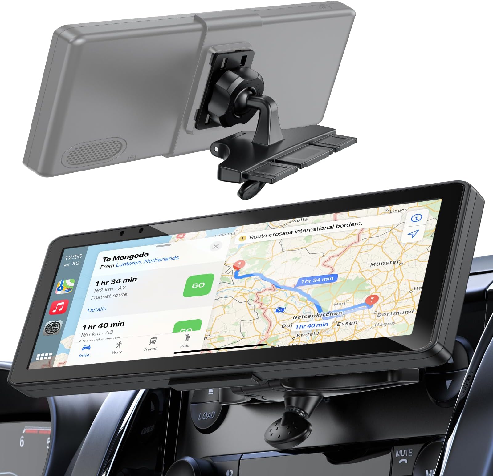 Amazon.com: APPS2Car GPS Mount, CD Slot GPS Mount GPS Holder Base ...