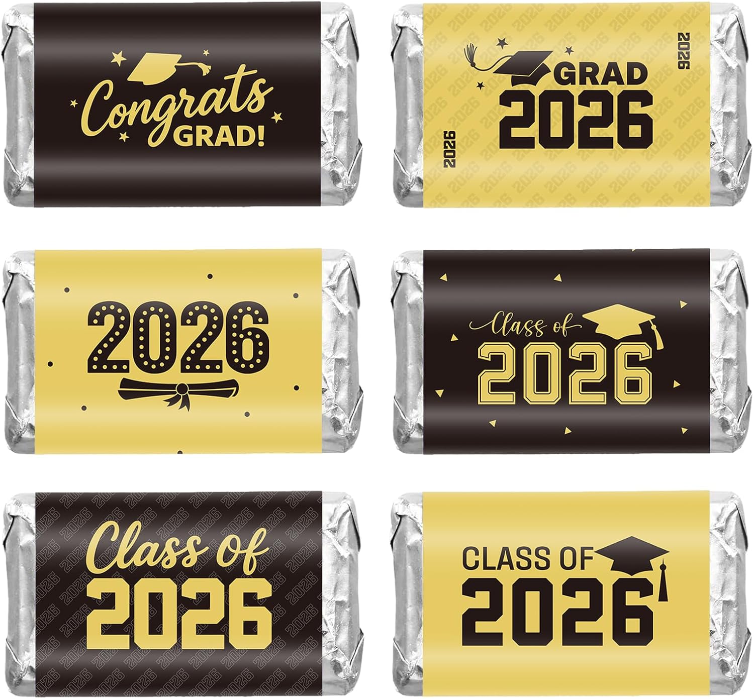 Amazon.com : Anwyll 120Pcs Graduation Party Favor Decoration Stickers ...