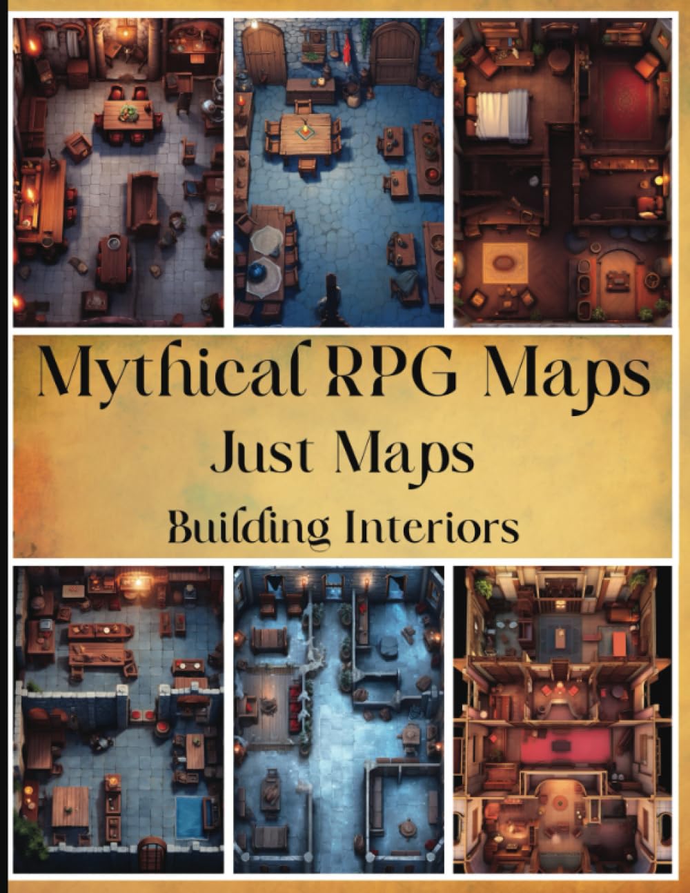 Mythical Maps: Just Maps | Building Interiors (Table Top RPG Game Maps ...