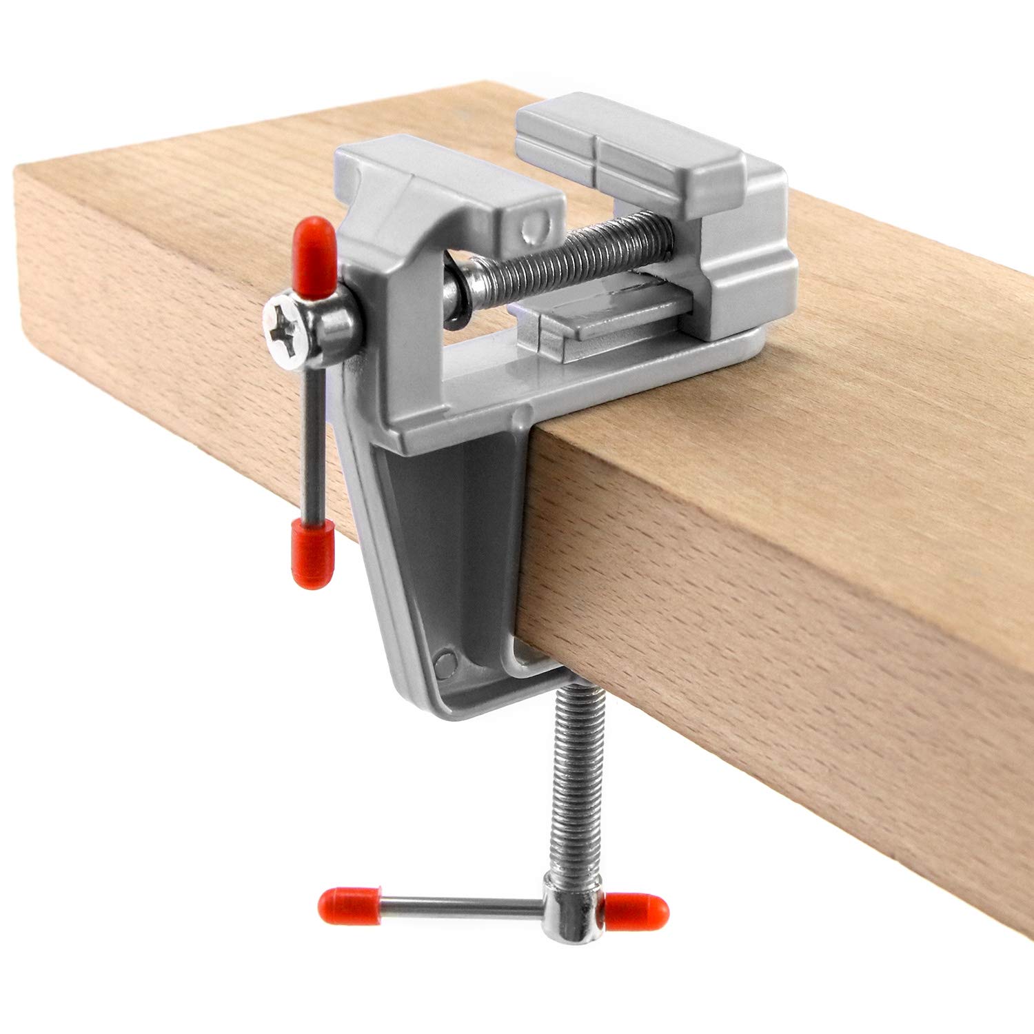 Table Clamp Mini Bench Vise Table Swivel Lock Clamp Vice Hobby Cast ...