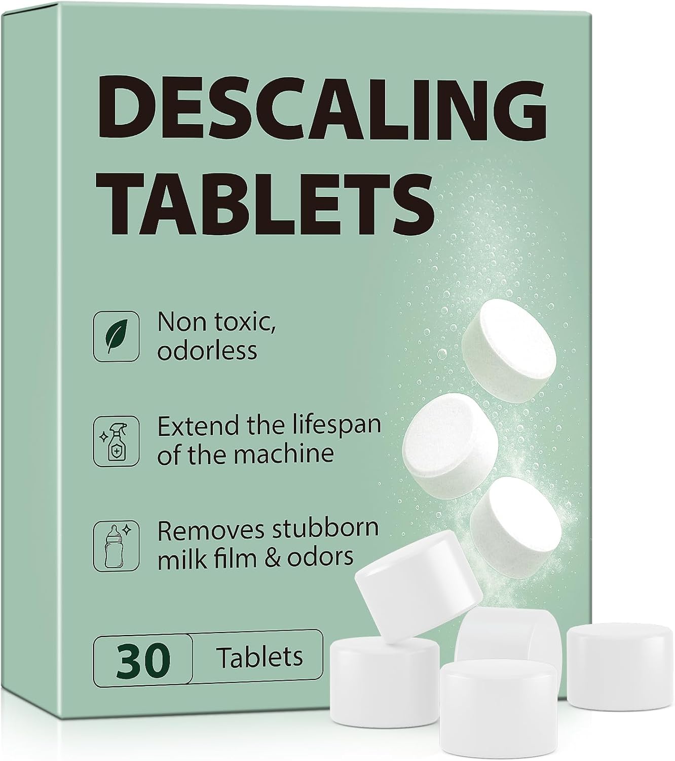 Amazon.com: Apsumor Descaling Tablets Descaler, 30 Count, Compatible ...