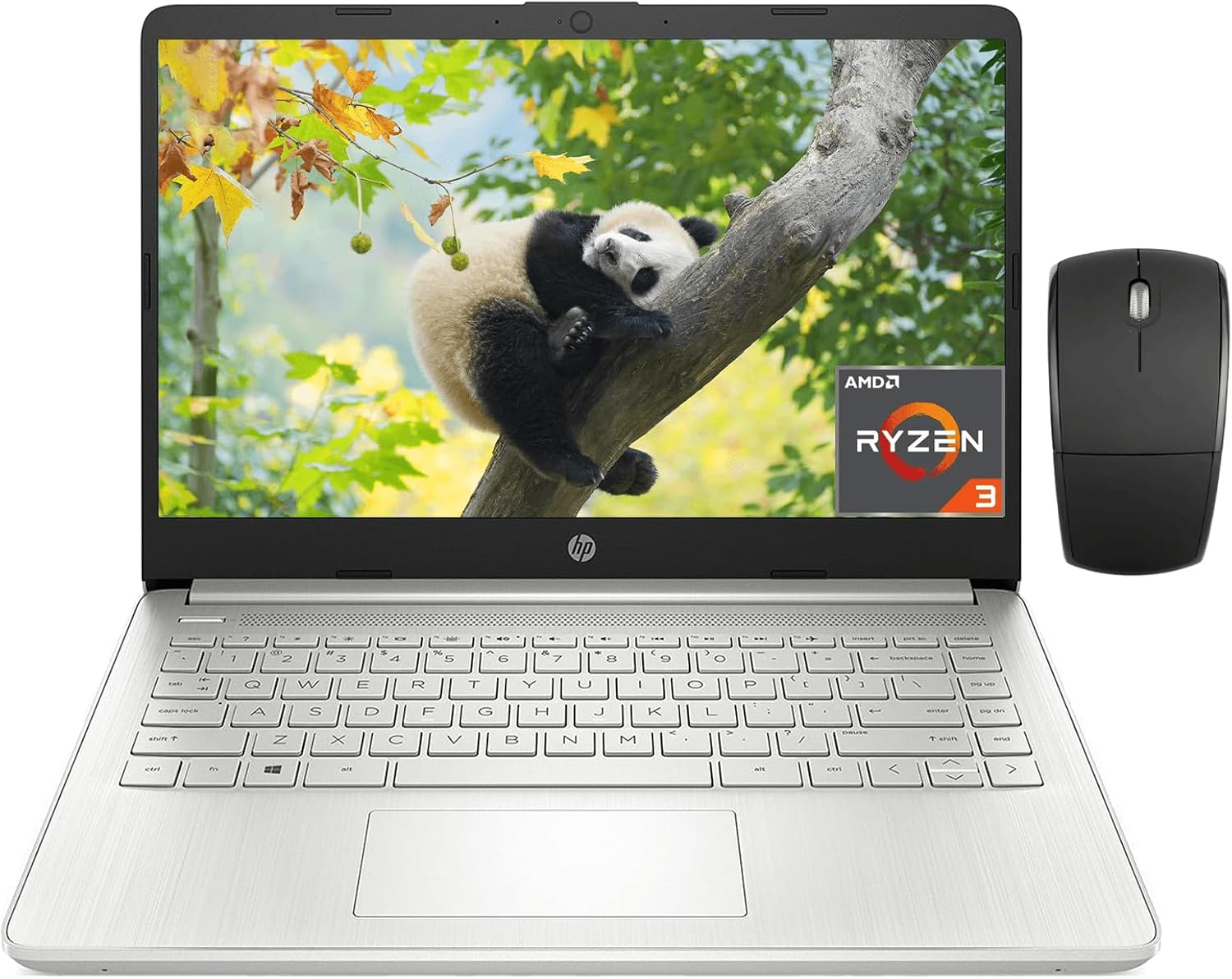 Amazon.com: HP 14-inch Laptop for Student and Business - AMD Ryzen 3 ...