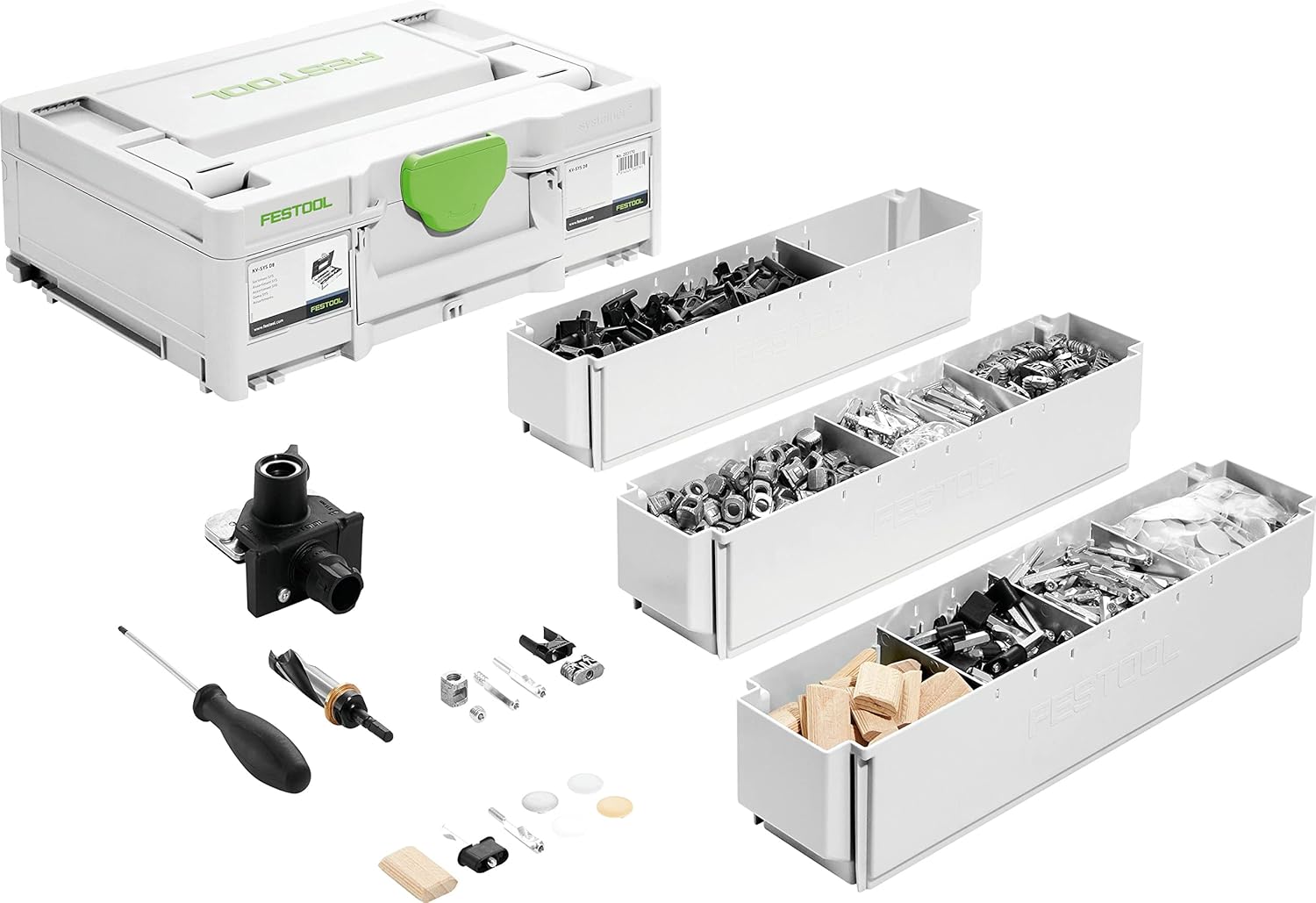 Amazon | FESTOOL DF500用ドミノコネクター システナーセット KV-SYS D8 【576797】 005.22.589 / 1セット | ツールボックス