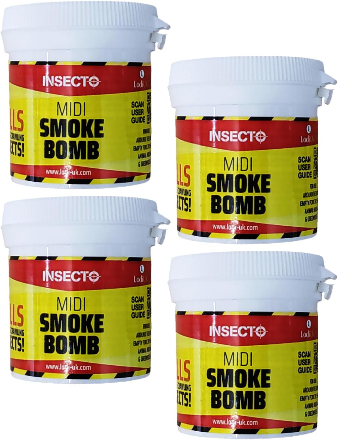 Insecto Smoke Bombs - Mini 3.5g (pack of 6) : Amazon.co.uk: Garden